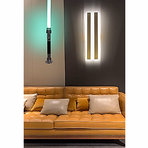 WANLIAN Lightsaber Wall Mount Vertical Lightsaber Holder Acrylic Lightsaber Display Stand for Display Lightsaber wall(clear,hold 1 lightsaber)