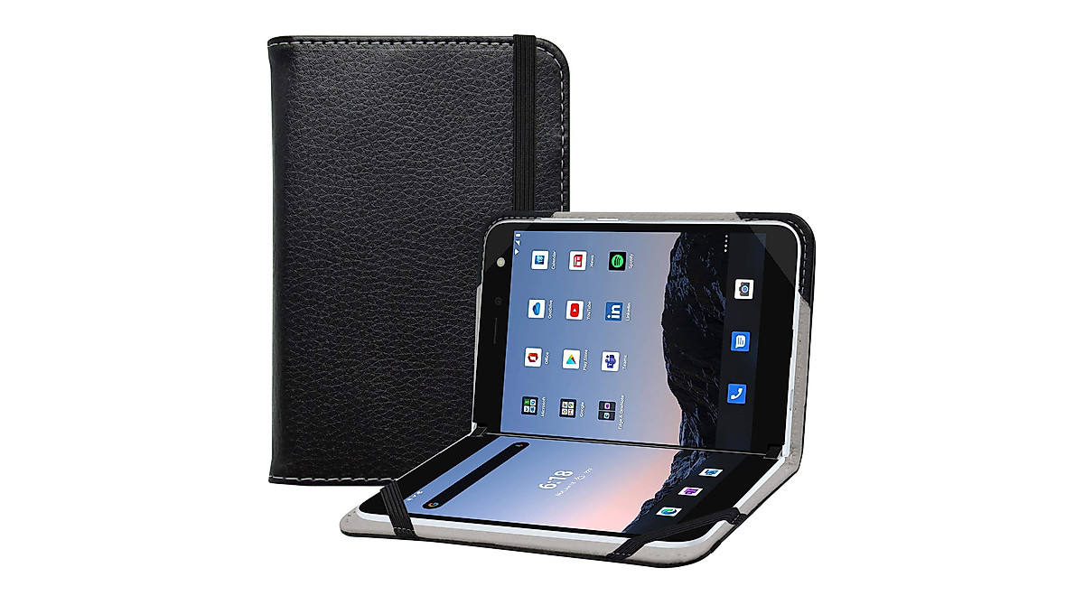 Bige Leather Folio Case for Microsoft Surface Duo 8.1-inch 2020