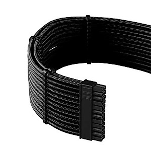CableMod Pro ModMesh Sleeved Cable Extension Kit (Black)