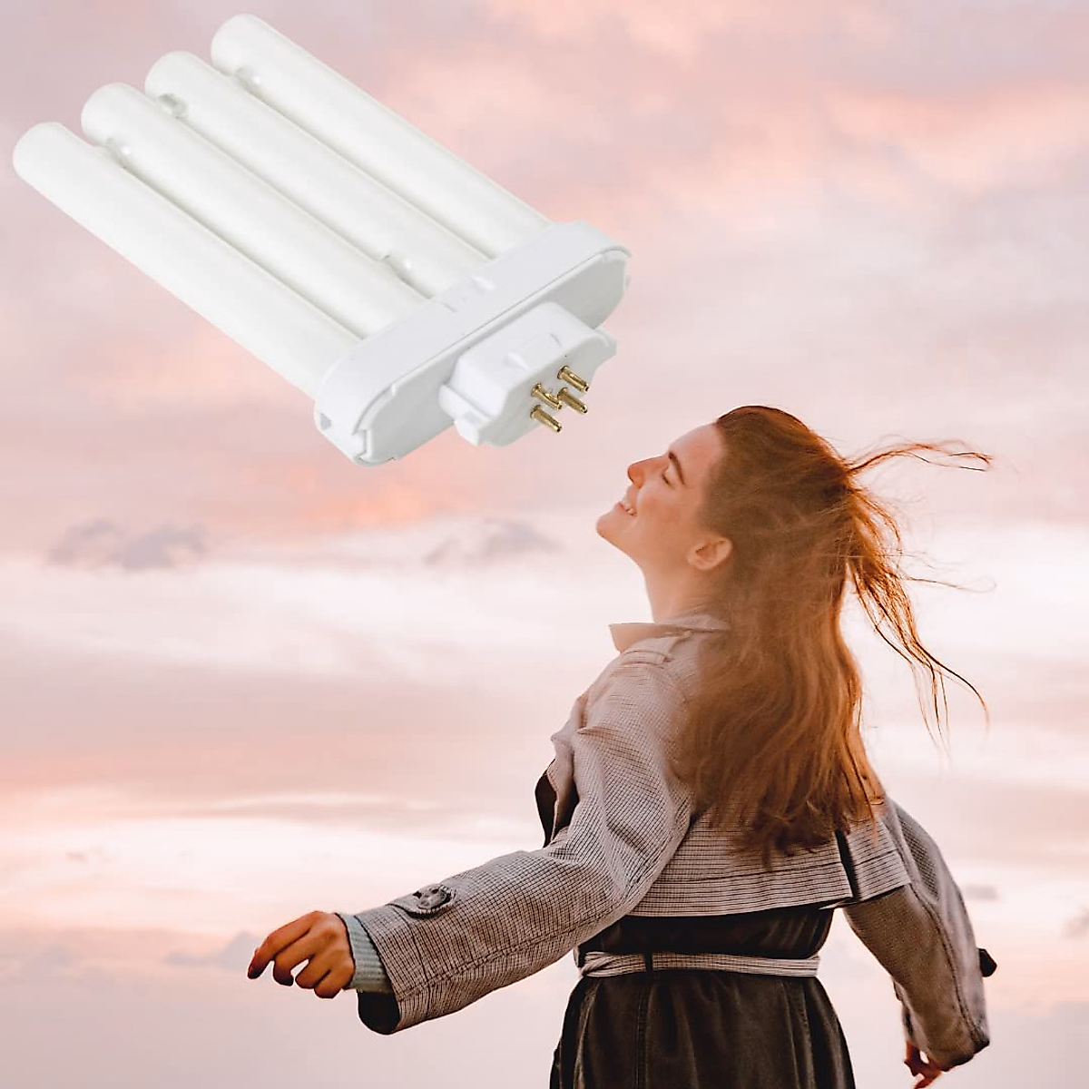 LSE Lighting Light (FML) Bulb for Spectrum Desk Floor MG-CAB01-14 E230863 GX9906F