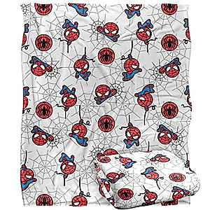 Marvel Spiderman Kawaii Silky Touch Super Soft Throw Blanket 50" x 60"