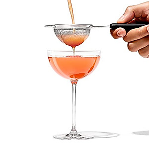 OXO Good Grips 3-Inch Mini Strainer, Multicolor, Black