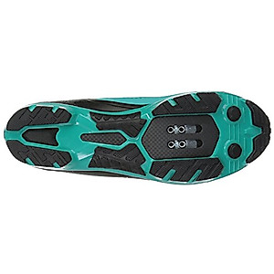 PEARL IZUMI Women's W X-Project Elite Cycling Shoe, Atlantis/Black, 38 EU/6.8 B US