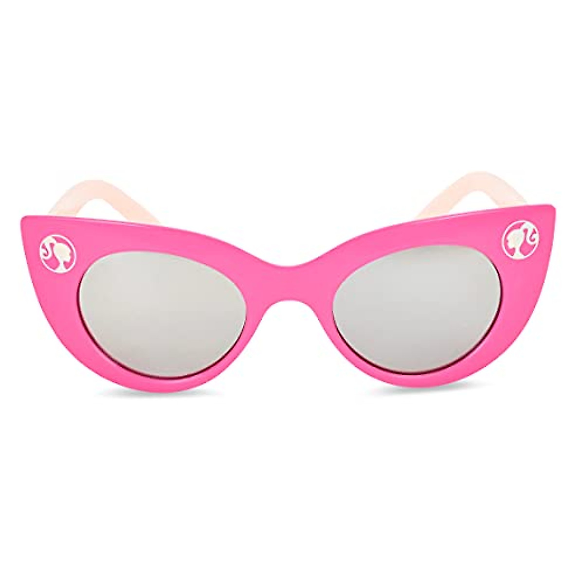 Barbie Girl's Cat Eye Sunglasses and Handled Hard Case Set (Pink)