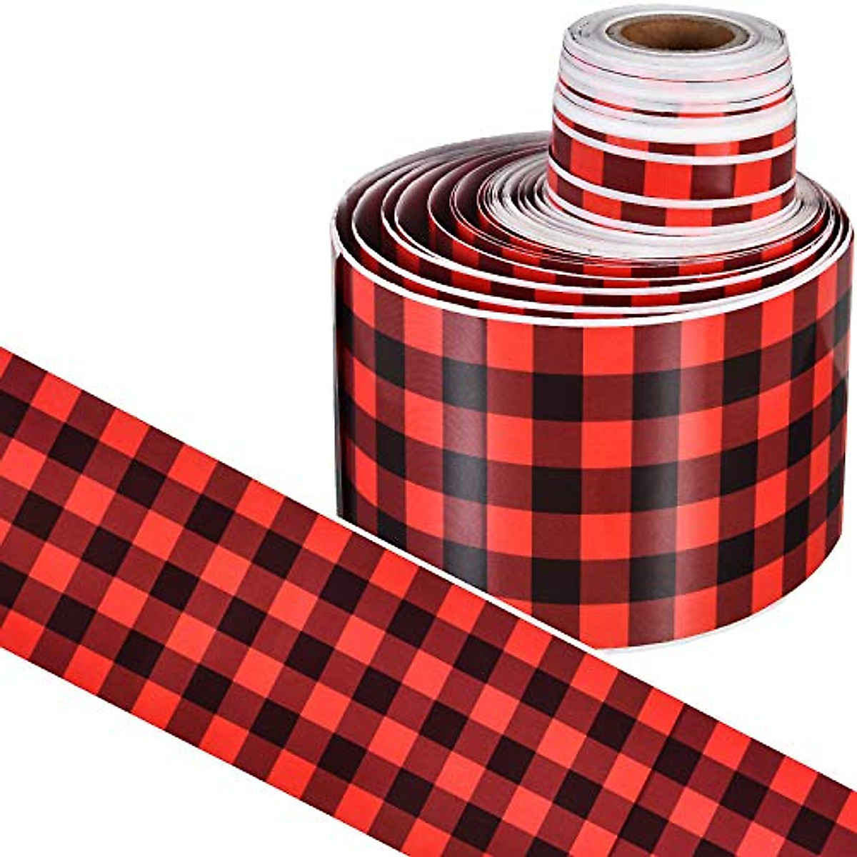 49 Feet Bulletin Board Borders Christmas Thanksgiving Decorative Stickers Confetti Teaching Press Border for Home School Classroom Display Decoration (Color 4)