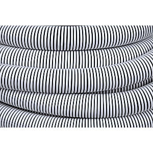 Poolmaster Commercial In-Ground Swimming Pool Vacuum Hose With Swivel Cuff, 1 1/2-Inch x 50-Foot