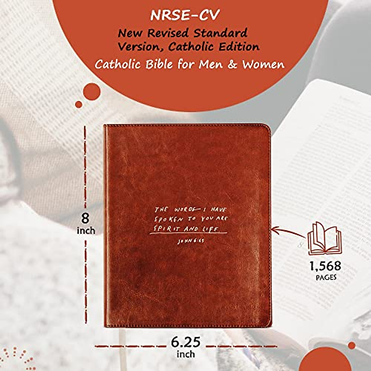 Blessed Is She NRSV-CE Catholic Bible for Men & Women, Holy Bible, Comfort Print