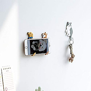 Gatuida Wall Hooks Rv Accessories 3pcs Animals Decorative Self Adhesive Hanger Hat Bags Hook Seamless Stick for Kids Room Kitchen Key Hanger Aesthetic Room Decor Hooks for Hanging