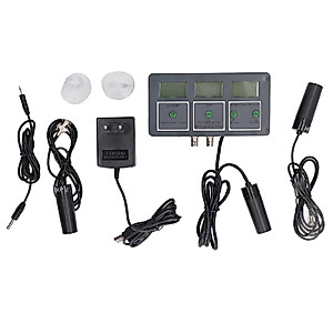 Multi Parameter Water Quality Tester S.G PH EC SALT ORP TDS CF TEMP 8 in 1 Rechargeable Online Monitoring Monitoring Tool for Aquarium