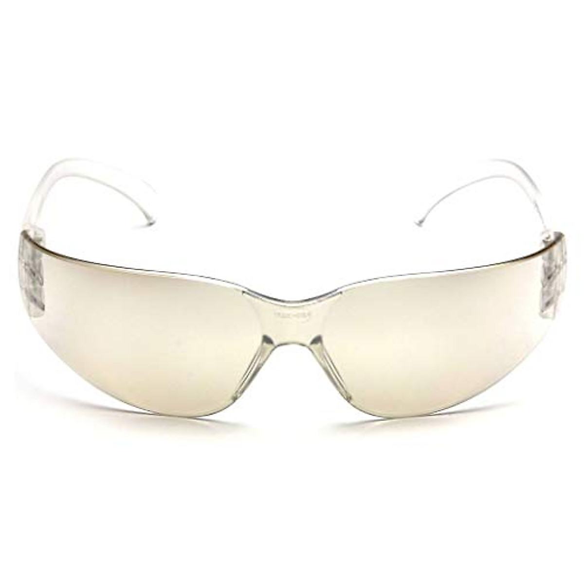 Safety Glasses,Clr/ I/O Mirror (Pack of 12)