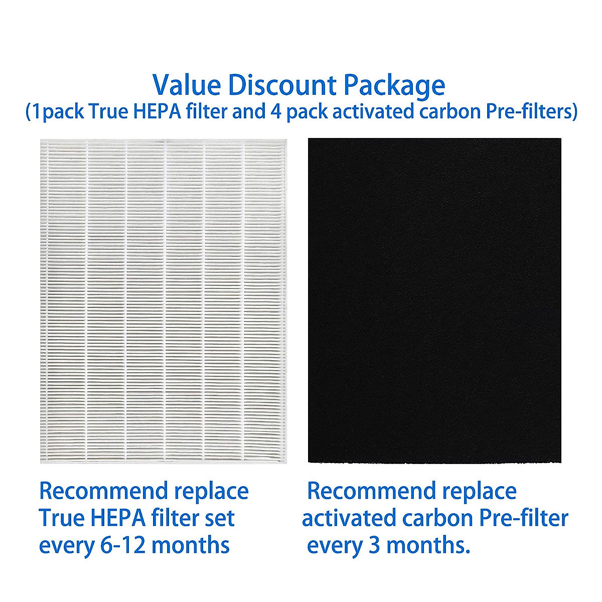 D4 Filter Replacement Filter Fit Winix D480, Part Number 1712-0100-00, Filter D480 Replacement