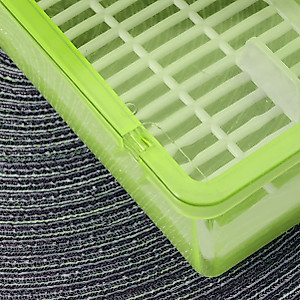 Cabilock Box Utensil Organizer Cutlery Tray Silverware Tray Camping Storage Containers Spoons Silverware Flatware Organizer Drawer Flatware Tray Utensil Storage Container Tableware Drainer