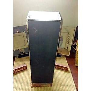 CWI Bin Shelf Vertical Primitive Country Rustic Black