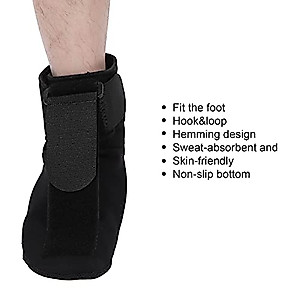 Plantar Fasciitis Night Splint, Foot Drop Brace Pain Relief Adjustable Skin Friendly for Foot Correction for Women for Recovery for Men(S)
