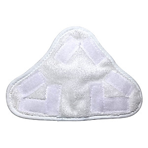 Aziliogcc 10 Pack Replacement Pads Compatible with H2O H20 Mop X5 Steam Steam Mop Pads Floor Steam Triangle Pads