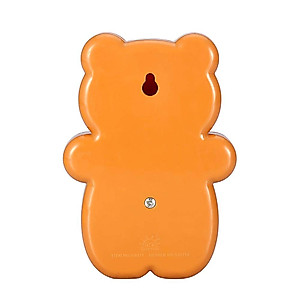 HERCHR Kitchen Timer, Mechanical Kitchen Timer Cute Bear Timer Kitchen Cooking Timer Wind Up 60 Minutes Manual Countdown Timer Visual Mechanical Timer for Classroom, Home, Study and Cooking, Brown