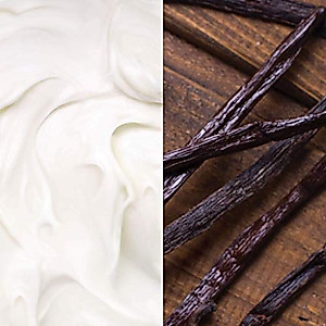 Josie Maran Whipped Argan Oil Body Butter - Immediate, Lightweight, and Long-Lasting Nourishment to Soften and Hydrate Skin (240ml/8.0oz, Vanilla Apricot)