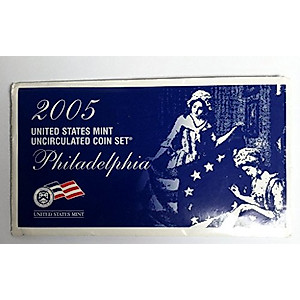 2005 P & D Mint Set in Original U.S. Government Packaging 22-Coins