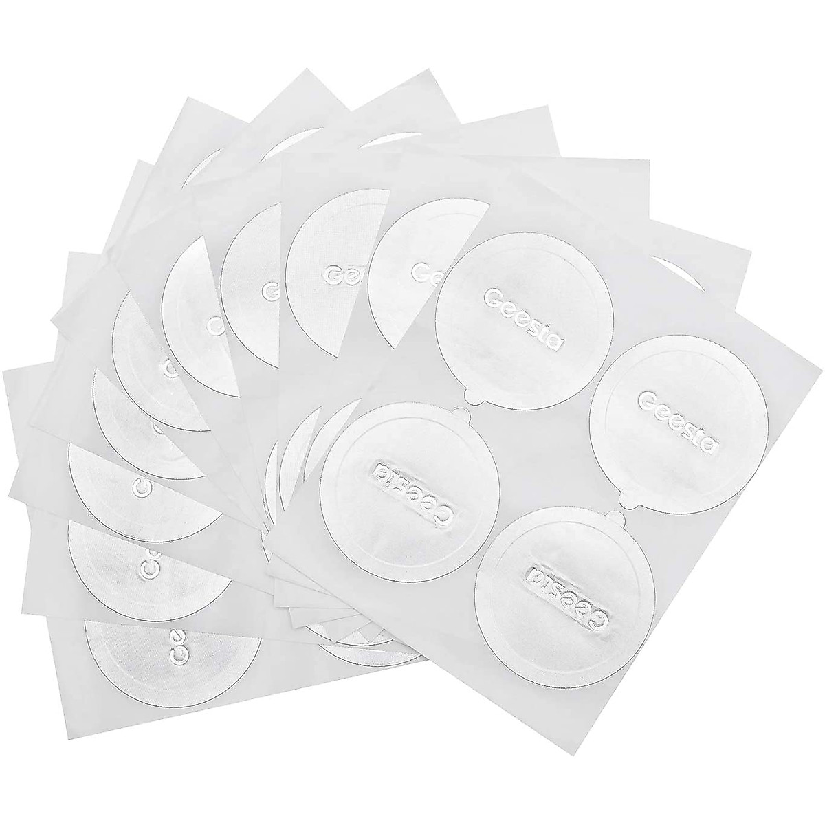 Geesta Reusable Aluminum Foil Seals Lid Compatible with Nespresso Vertuoline Capsule-240 Pcs