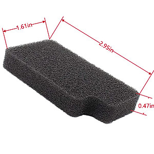 Arpisziv BVM200VS Air Filter 545116801 Fit For Craftsman Pou-lan Hus-qvarna Leaf Blower Weed Eater(3 Pack)