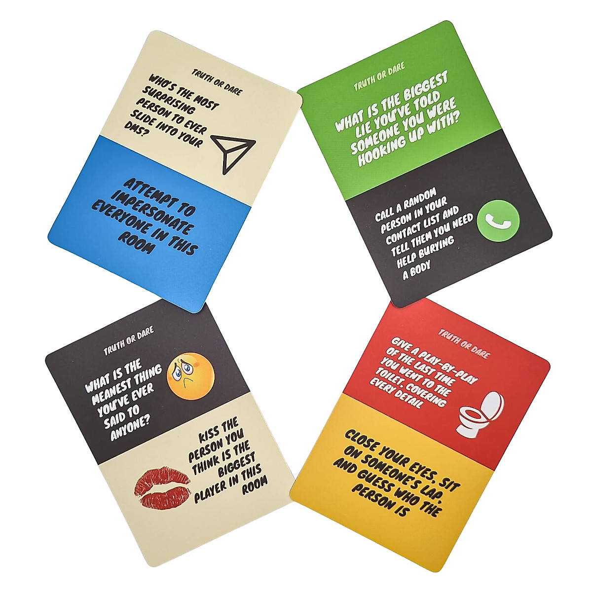 Unruly Choices - A Wild Game of Truth or Dare | Party Game | Perfect for College, Birthday’s & Games Nights | Bachelor & Bachelorette Parties