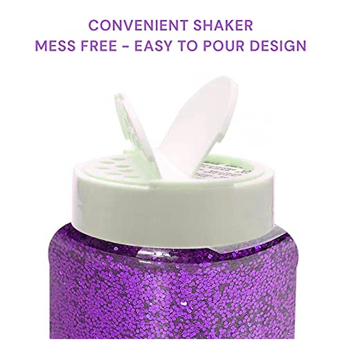 Glitter – 1 LB Purple Glitter – Glitter for Resin, Glitter for Crafts, Fine Glitter for Scrapbooking – Ultimate Bulk Craft Glitter for Tumblers