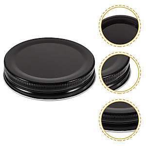 UPKOCH 12pcs Convenient Jar Covers Reusable Canning Covers Practical Jar Covers Convenient Jar Lids Canning Covers for Replacement Canning Lids for Home Tinplate Multipurpose Skull