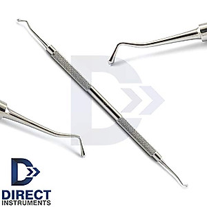 Professional Dental Filling Instruments Amalgam Composite Plastic 17 Pieces Restoration Smooth Plugger Westcott Flat Plastic Spatula Ball Burnisher