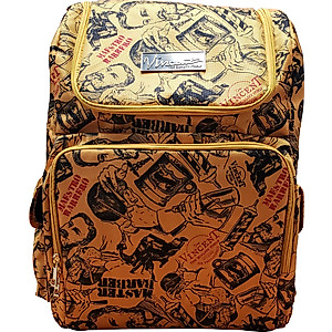 Vincent Master Backpack Travel Stylist Barber Bag (Gold)