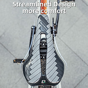 ROCKBROS Mountain Bike Saddle MTB Saddle Bicycle Saddle Comfortable Memory TPU Cushion for Road MTB ebike Riding Specialized