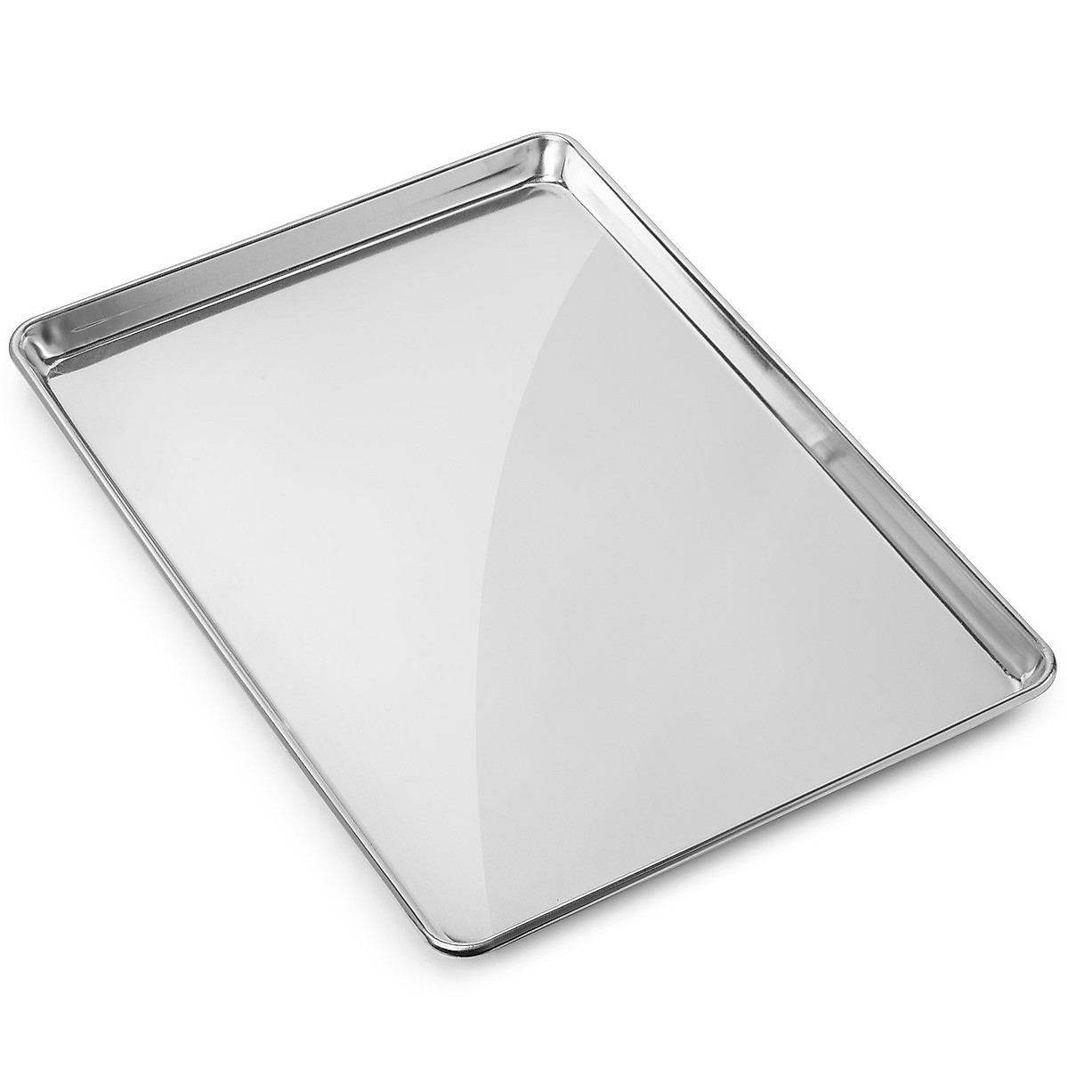 GRIDMANN 13" x 18" Commercial Grade Aluminum Cookie Sheet Baking Tray Jelly Roll Pan Half Sheet - 12 Pans