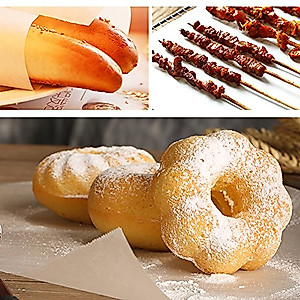 Baking Paper (33Feet /Roll) Two-sided Non Stick Parchment Baking Silicon Paper for Kitchen/Cookies/Bread/Cakes