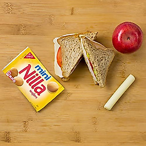 Nilla Wafers Mini Cookies, Vanilla Wafers, 48 Total Snack Packs (4 Boxes)