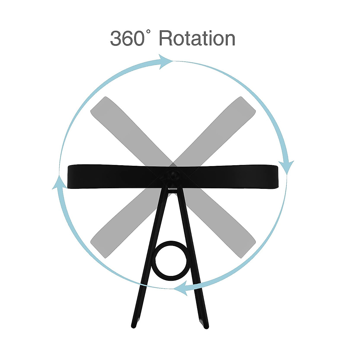 JOYOEIKON Classic Dual Sided 5X and 1X Magnifying Makeup Mirror and Tabletop Standing 360° Rotation Vanity Mirror,Desktop Cosmetic Mirror (Chrome)