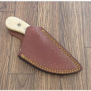 LOT OF 5 PIECES HAND FORGED DAMASCUS STEEL FULL TANG KNIFE BLANK BLADE KNIFE MAKING SUPPLIES