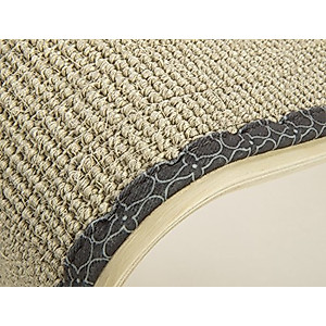 SmartyKat Sisal Angle Cat Scratch Ramp, Includes Catnip - Natural, One Size