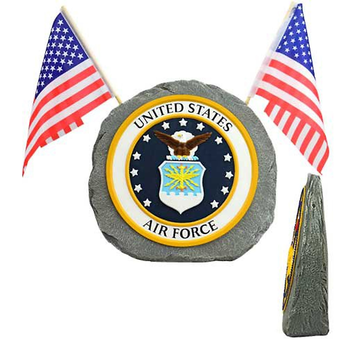 Red Carpet Studios 35182 Military Garden Stone, Multicolor