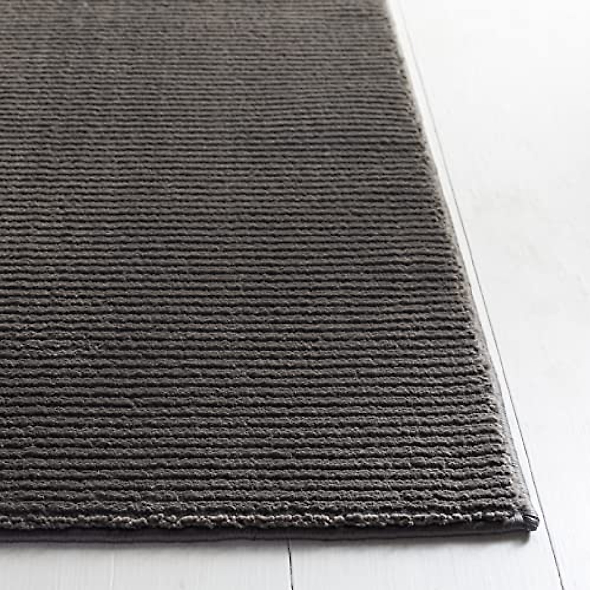 Safavieh Revive Collection 8' x 10' Charcoal REV102H Non-Shedding Solid Area Rug