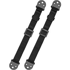 PERLESMITH TV Anti-tip Straps for TV, Screen and Furniture - Heavy Duty Dual TV Safety Straps with Metal Plate for Child Protection-Adjustable Earthquake Resistant Straps Secure Safety (PSAS1)