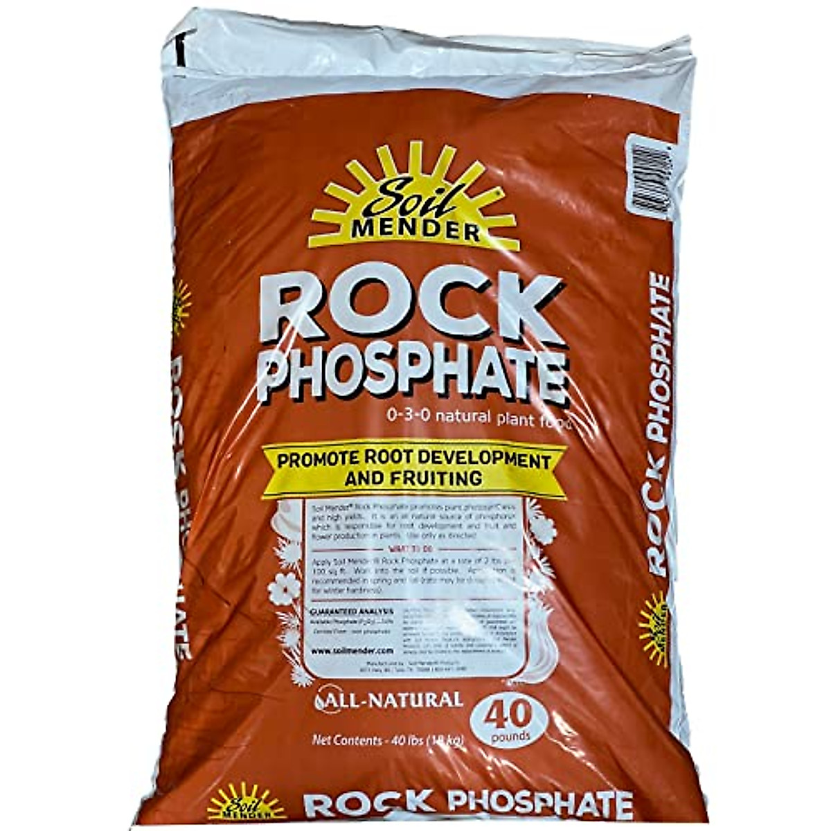 Soil Mender SM-SRP-5 Rock Phosphate ~ 5 lbs