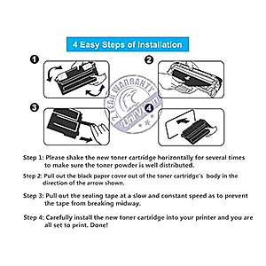 Compatible E310 Toner Cartridge Replacement for Use in Dell E514dw Dell E515dw Dell E515dn for Brother E310 E514 E515 E310dw(Black,2-Pack)