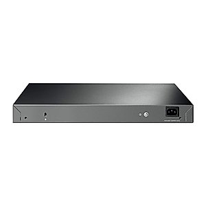 TP-Link 48 port gigabit PoE switch | 48 PoE+ Port @384W, w/ 4 SFP Slots | Smart Managed | Limited Lifetime Protection | Support L2/L3/L4 QoS, IGMP and LAG | IPv6 and Static Routing (T1600G-52PS)