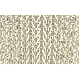 Curver Basket Knit Round 3L, Oasis White, 20.5 x 19.5 x 16 cm