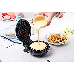 Hovico Mini Electric Waffles Maker Bubble Egg Cake Oven Breakfast Waffle Machine, Premium Non-Stick Plates