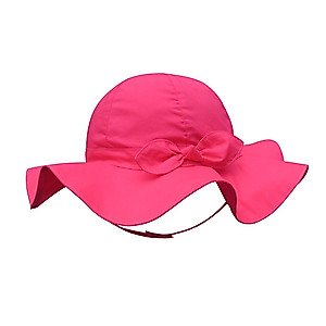 Vimeet Kid Baby Summer Hat Baby Sun Hat Toddler Beach Hat Baby Bucket Hat Rose