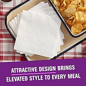 Vanity Fair Extra Absorbent Paper Napkins, 80 Count