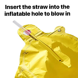 40Inch Pink Crown Number 1 Balloons Set, 1st Birthday Balloons for Girls, Childrens 1st Birthday Party Decorations. (1)