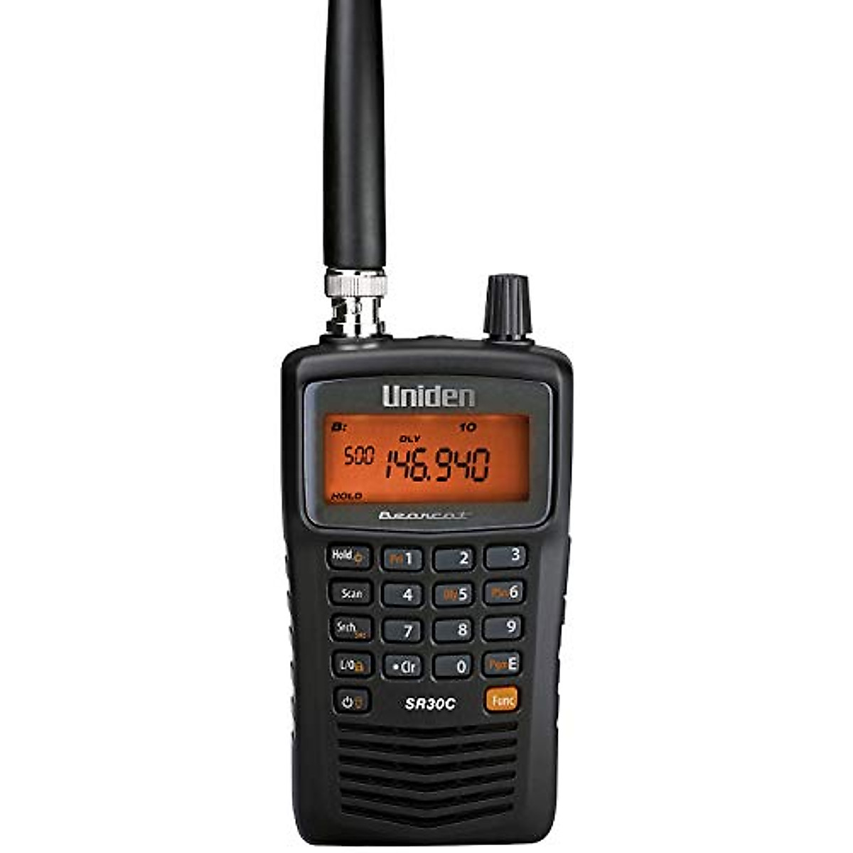 Uniden Bearcat SR30C, 500-Channel Compact Handheld Scanner, Close Call RF Capture, Turbo Search, PC programable, NASCAR, Racing, Aviation, Marine, Railroad, and Non-Digital Police, Fire, Public Safety