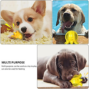 POPETPOP Teething Toys Teething Toys Teething Toy Dog Toothbrush Chew Toy Sound Chewers Toy Molar Toy Care Teeth Cleaning for Medium Large Dogs Teething Toys Teething Toy Chew Toys