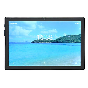DAUZ 10.1 Inch Tablet, 100-240V FHD Tablet 4G Network 8MP Front 16MP Rear for Home (US Plug)